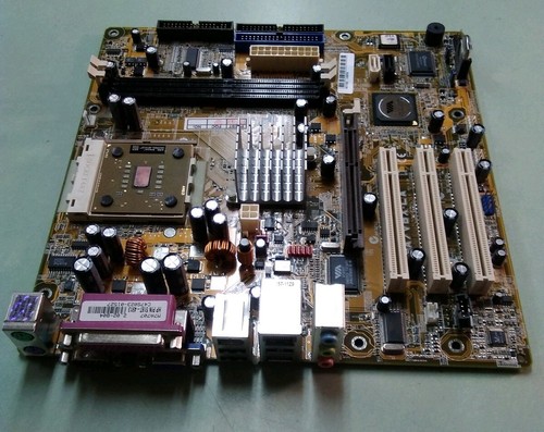 Compaq / HP Socket 462 Motherboard A7VBX-LA REV 2.02 CPU AXDA3000KV4E ...