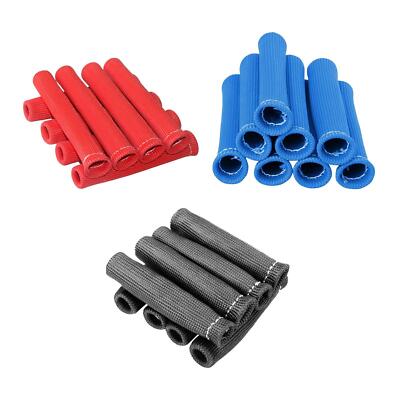 8x Car Spark Plug Wire Boots for Car Truck Insulator Sleeve Wrap Spark ...