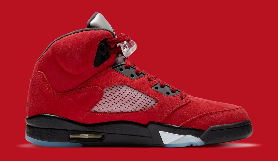 Nike Air Jordan 5 Retro Raging Bull Red (2021) Size 10 DD0587-600 Red ...