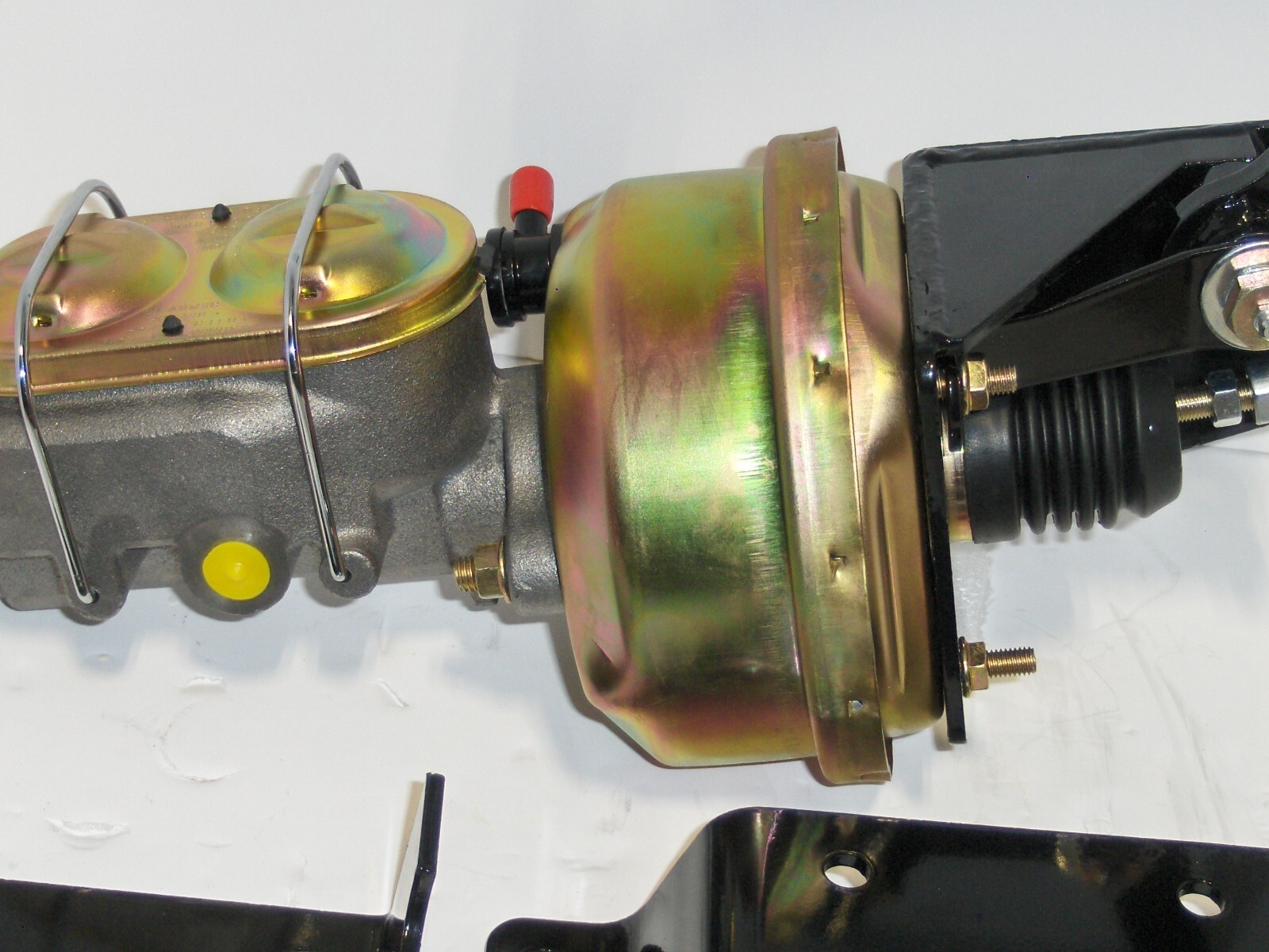 Early Street Rod Under Floor Frame Mount 7" Power Brake Booster Pedal ...