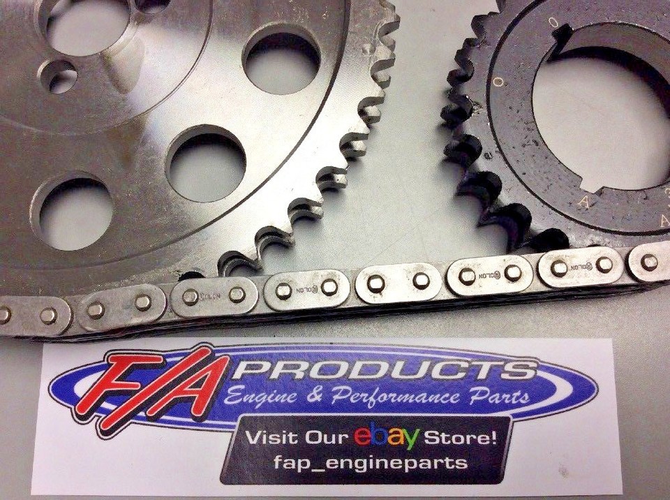 Big Block Chevy 454 Billet .250" Roller Timing Set With Bearing S.A ...