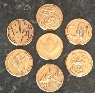 Mighty Morphin Power Rangers Power Coins | eBay
