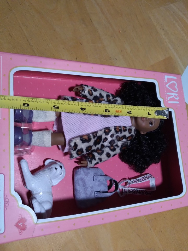 Battat’s Lori Mini Doll & Toy Dog – 6” Ariah & Bichon Frise Pup – Play ...