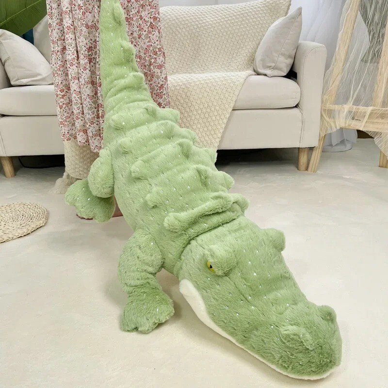 Large realistic crocodile Teddy Soft Plush Stuffed Animal Cuddly Toy | eBay