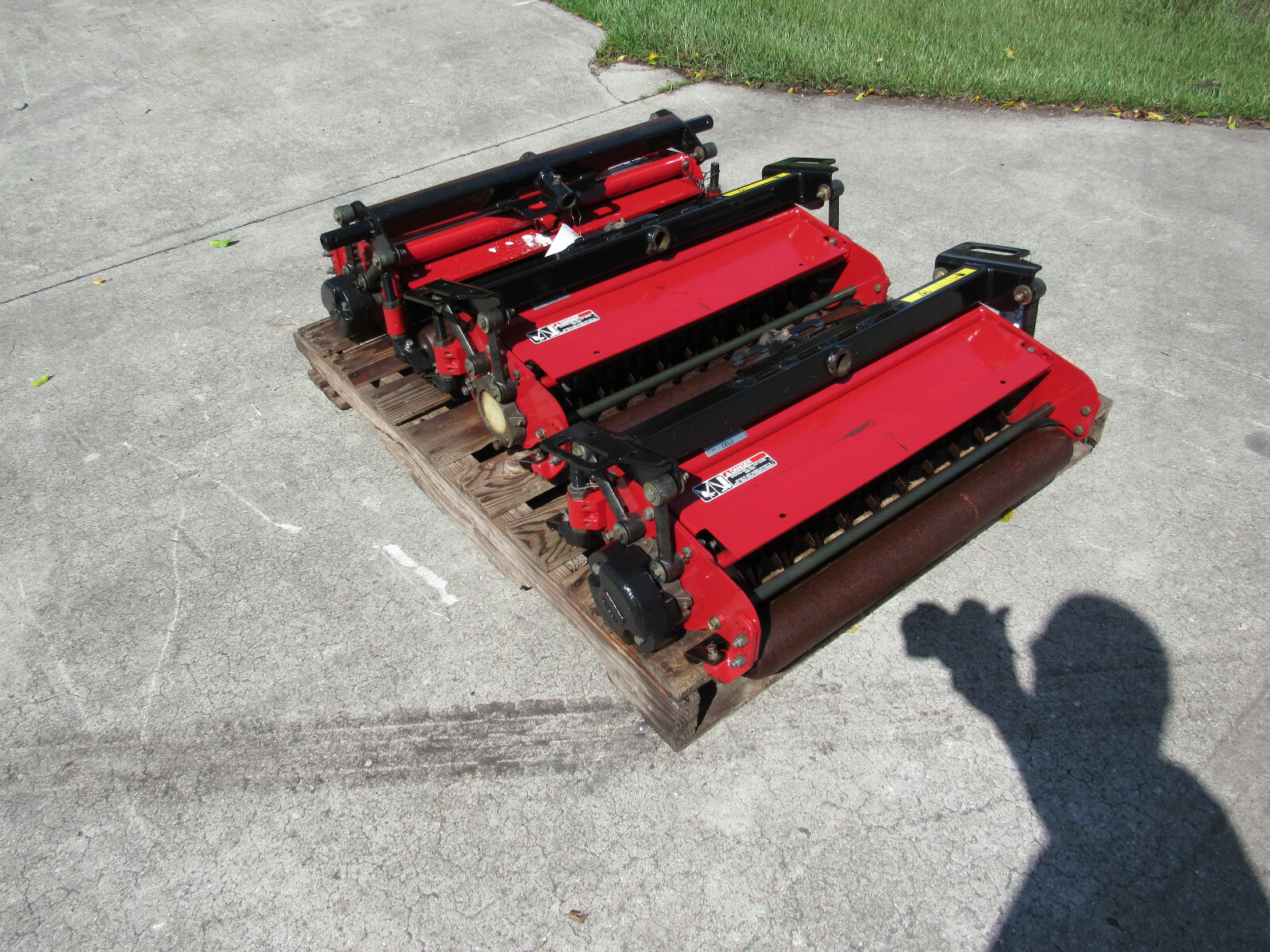 Set of 3 Toro Verti Cut Reels 27" fits 3100D Toro Sidewinder Reelmaster ...