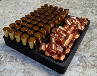 357 MAG -50 P0CKET RELOADING TRAY- WITH BULLET TRAY | eBay