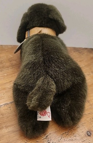 Keel Toys Chocolate Labrador Basil, Soft Toy Plush Puppy Dog Pre-owned ...