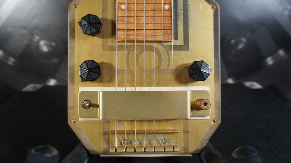 Epiphone Electar Model M 7 1938 White & Gold Lap Steel | eBay