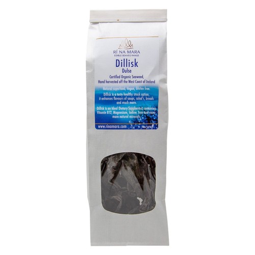 x2 Sea Veg Dillisk Dulse Dried Irish Seaweed Organic Edible Nutritious ...