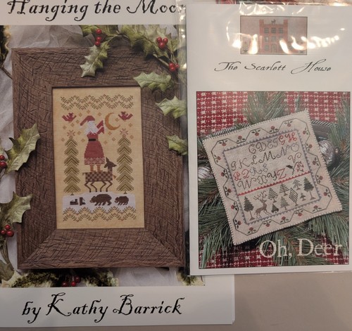 Lot of 20 Items From Kitten Stitcher 2024 Cross Stitch Advent Box + Box ...