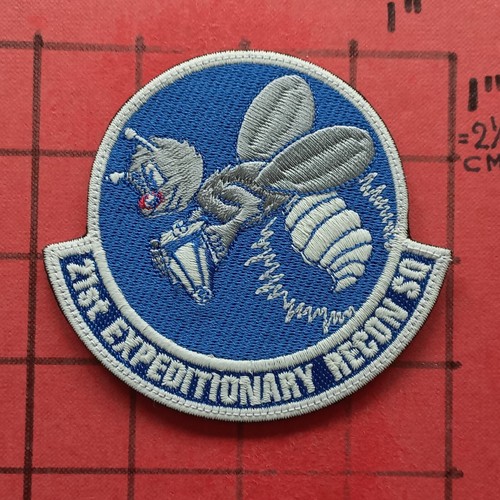 ORIGINAL PATCH USAF AIR FORCE 21 EXPEDITIONARY RECON SQN DET SOUDA ...