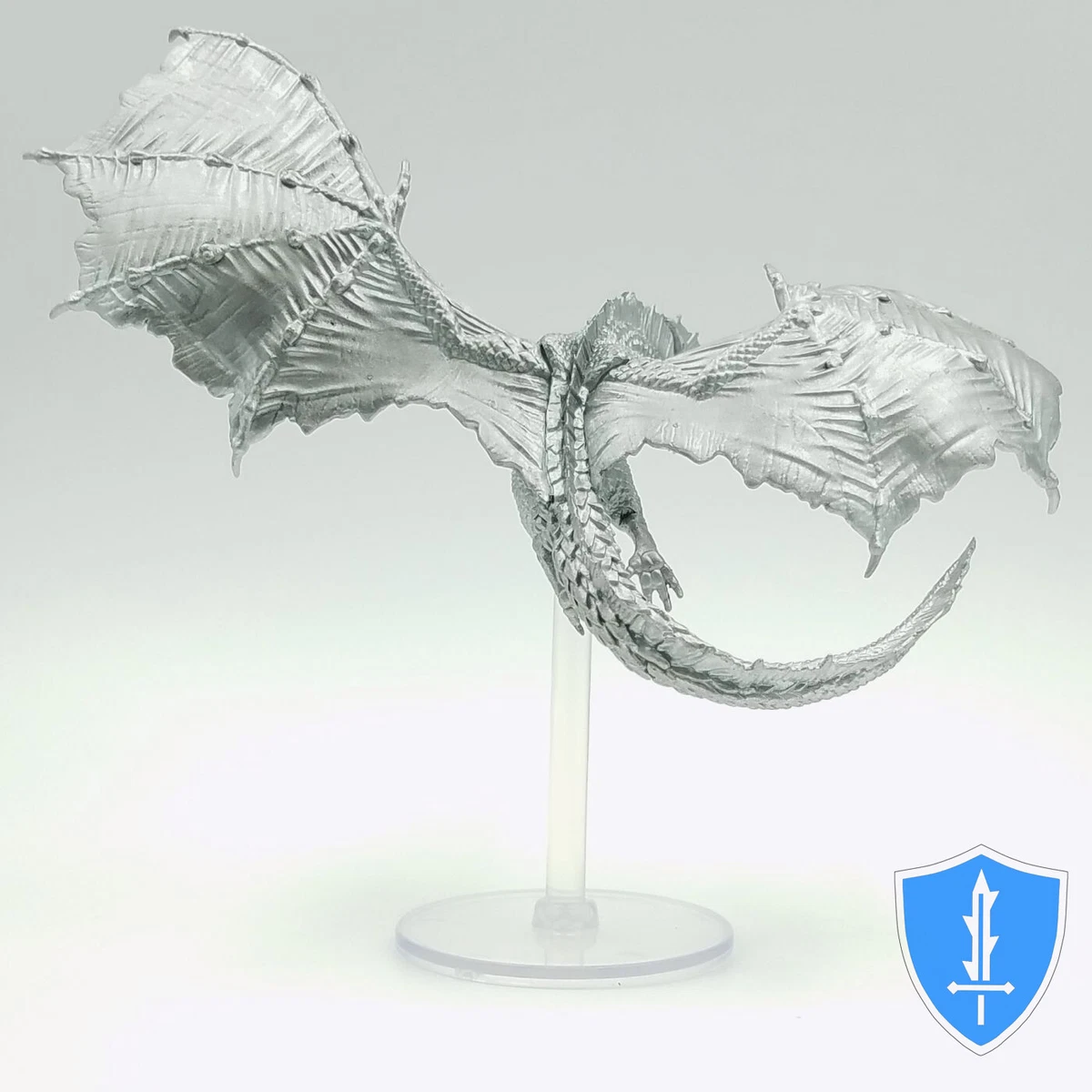 Baby Silver Dragon Dandd