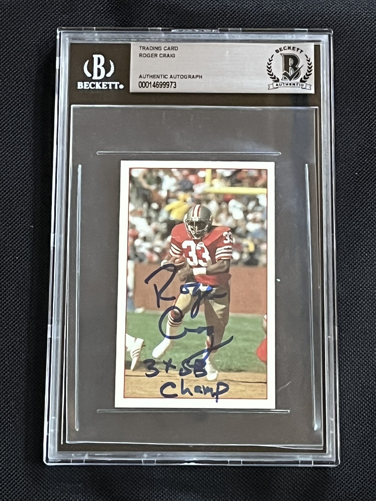 Roger Craig Autographed Memorabilia | Signed Photo, Jersey ...