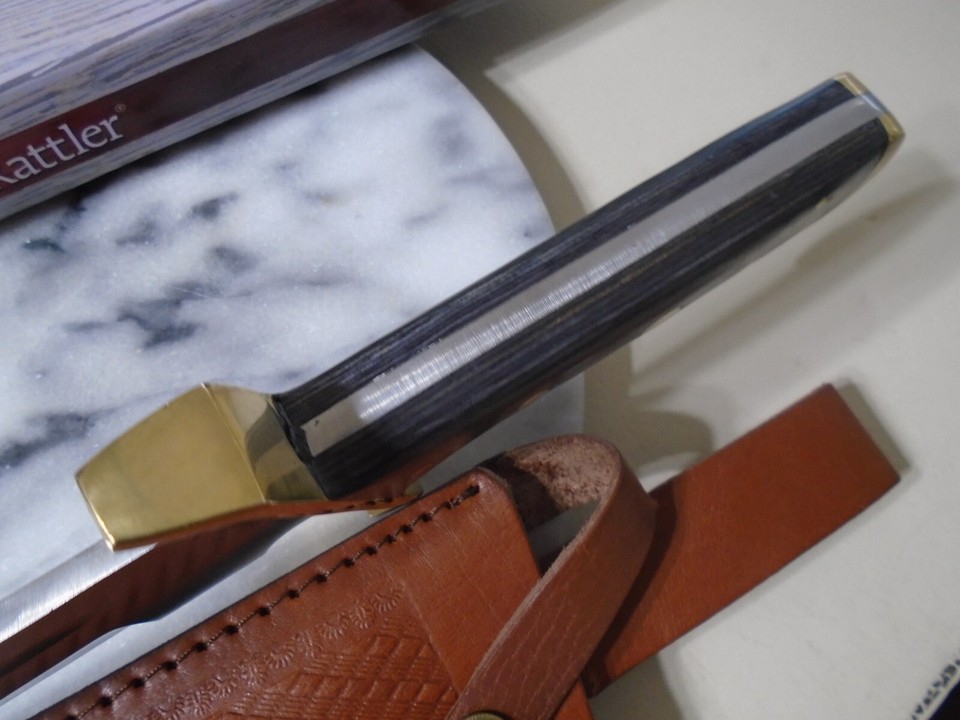 Timber Rattler Western Outlaw Bowie Knife Full Tang Fixed Blade TR65 16 ...