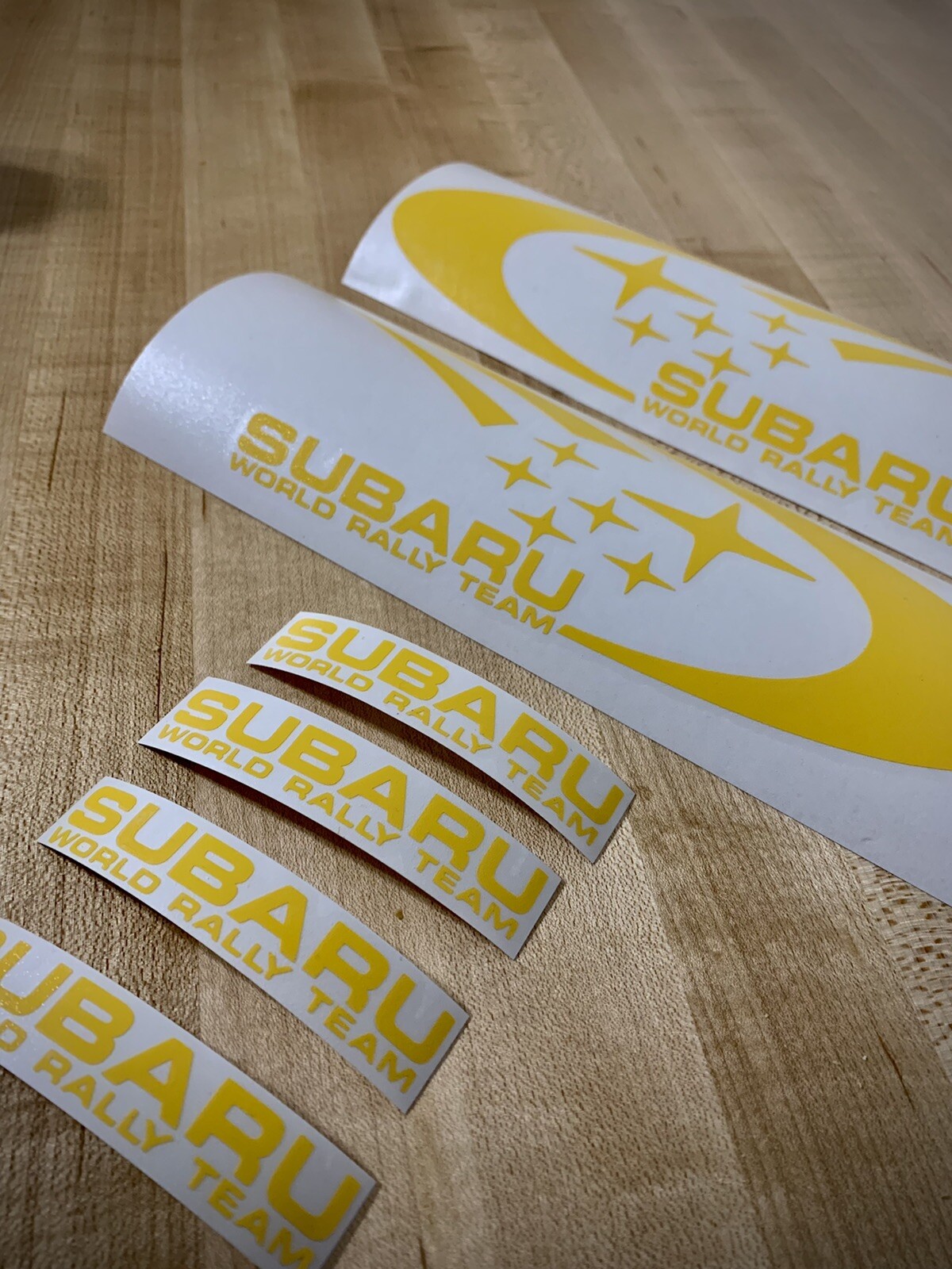 Subaru Rally Decals