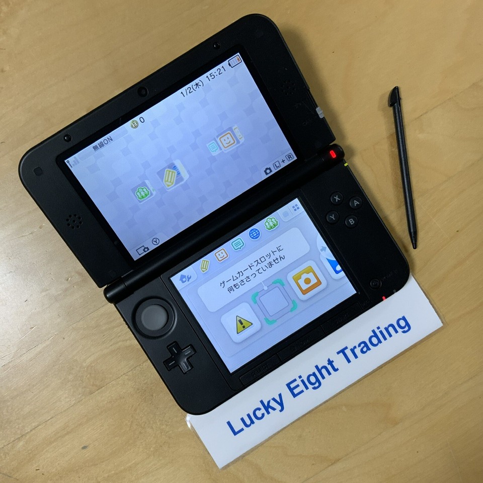 Nintendo 3DS XL LL Pokemon XY Premium Gold Console Stylus Japanese ver ...