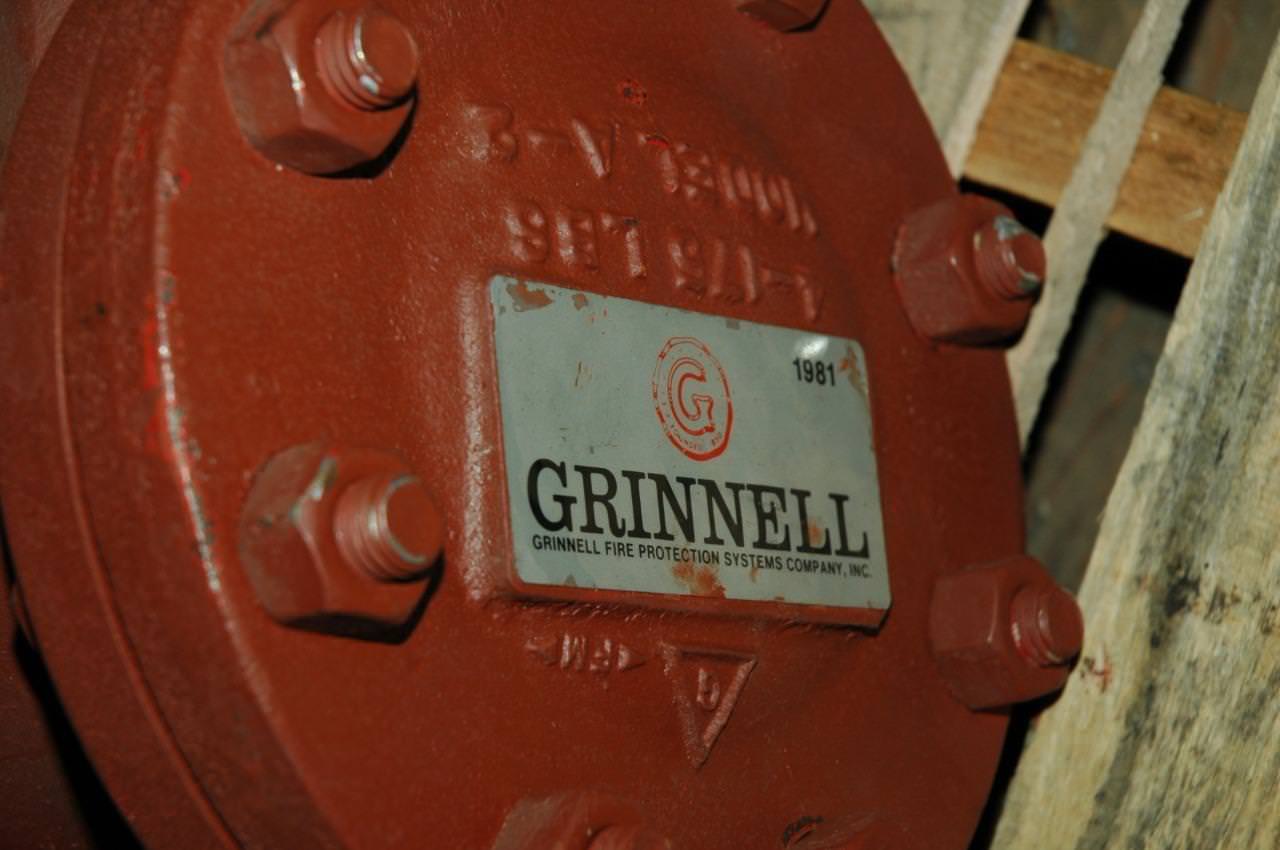 Grinnell 4" Sprinkler System Swing Check Valve A-2 4-175 lb Fig 1365 ...