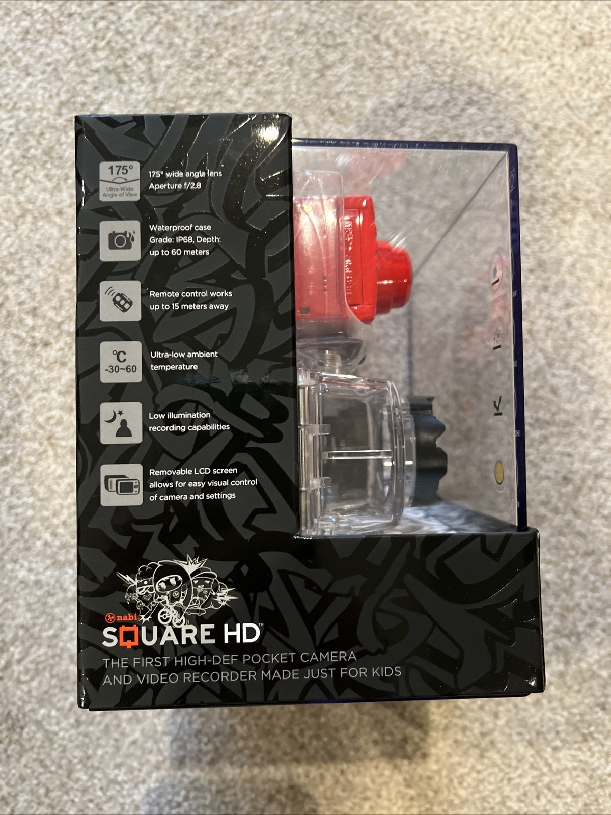 Nabi Square HD 1080P Sport Camera NIB | eBay