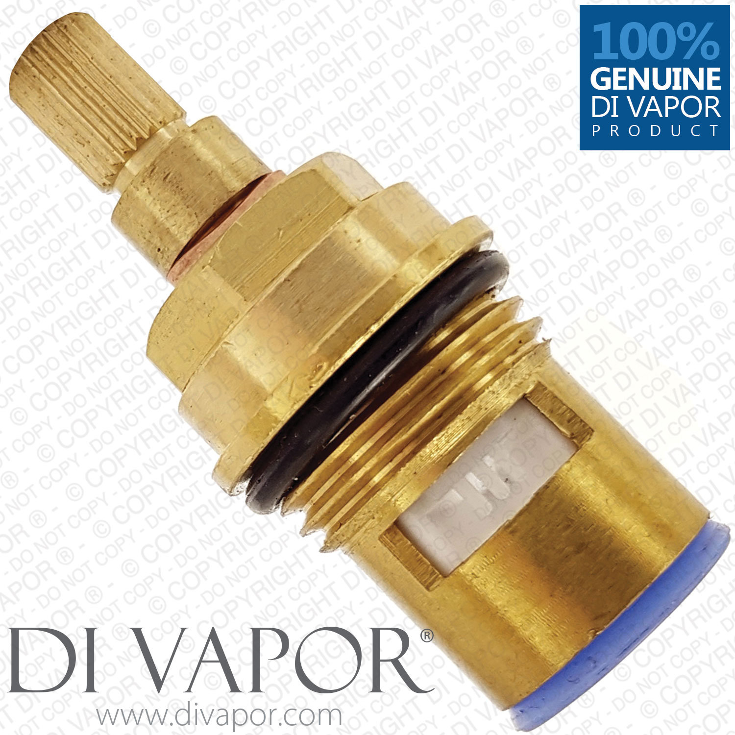 Ceramic Tap Insert Cartridge - 1/2" BSP, Quarter Turn Clockwise Close ...