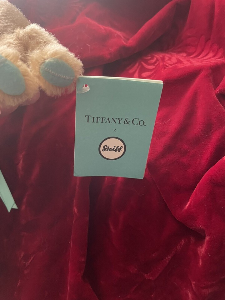 RARE Tiffany x Steiff BEAR Collaboration Holiday Ornament 2020 Limited ...