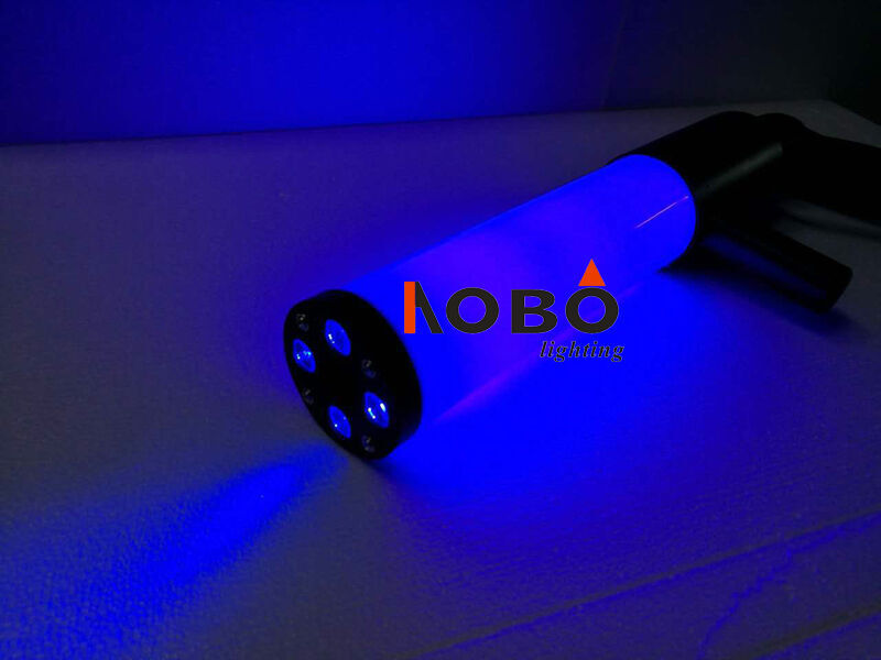 Handheld LED co2 gun RGB Stage Effects machine co2 Cannon Fogger DJ ...