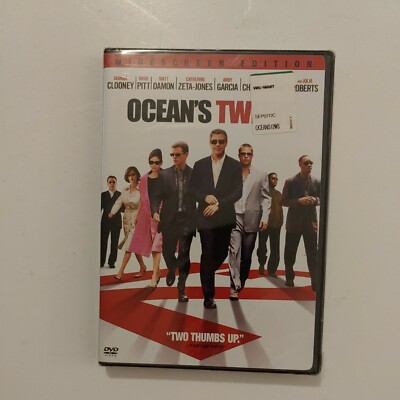 Oceans Twelve (DVD, 2005, Widescreen), New Factory Sealed 85393894825| eBay