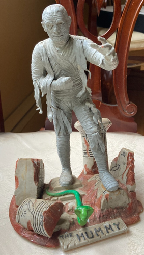 Vintage Aurora 1963 "The Mummy" Monster Model Kit Assembled & Painted ...