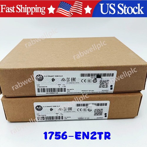 2023 New AB 1756-EN2TR 2-PORT CLX HI-CAP ENET/IP MODULE Allen-Bradley ...
