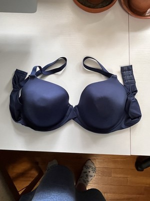 Maidenform T-Shirt Bra 36C Satin Lined Cup Underwire Adjustable Strap ...