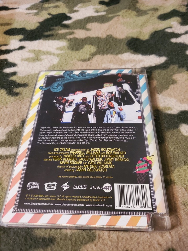 JASON GOLDWATCH - TEAM ICE CREAM VOL. 1 Skateboarding/Skateboards DVD ...