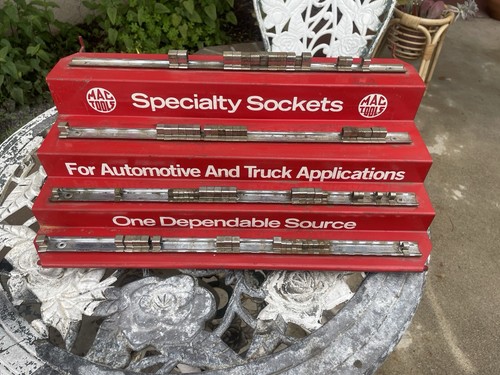 Vintage MAC Tools Auto Car Truck Sockets Store Counter Metal Display | eBay