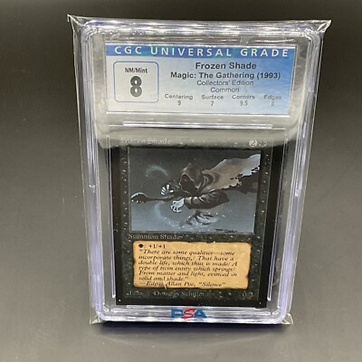 CGC Graded 8 Frozen Shade Collectors' Edition MTG Magic The Gathering ...