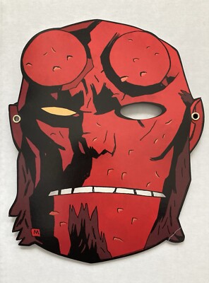 HELLBOY MASK FACE YOUR DEMONS 2011 SDCC EXCLUSIVE PROMO MIGNOLA DARK ...