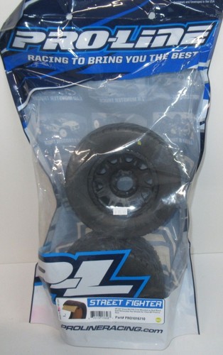 Proline BELTED Street Fighter HP 3.8" Street Tires Mounted (17mm Hex # ...