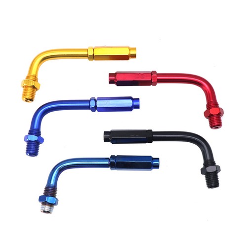 90 Degree Elbow Throttle Cable Adjuster Motorcycle Turn Out Repair Mope ...