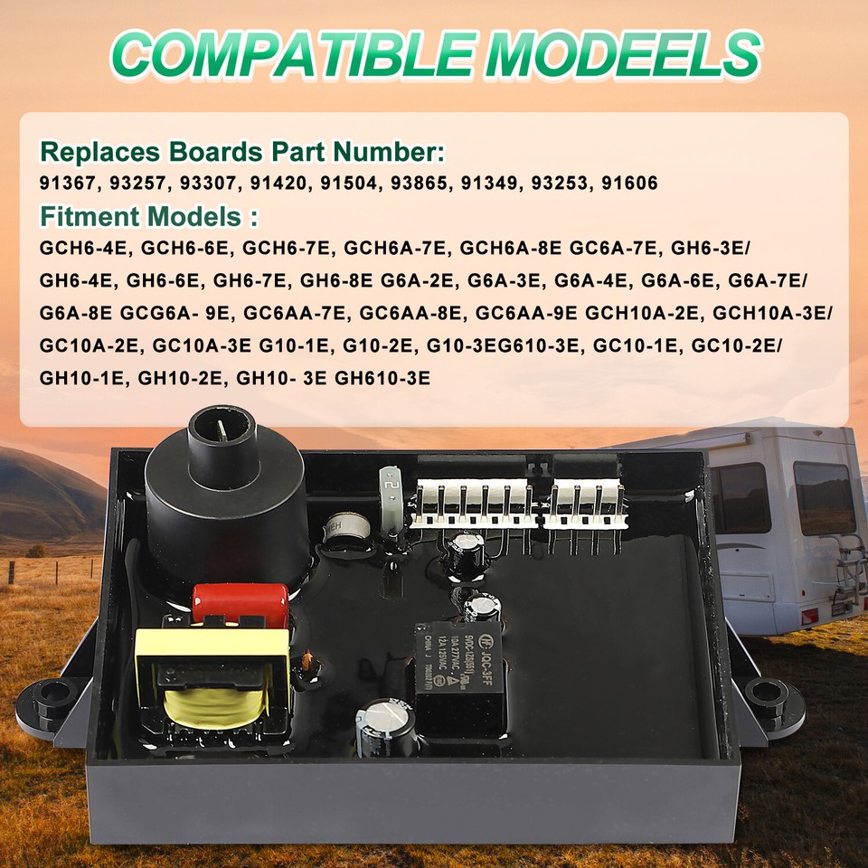 Water Heater Control Circuit Board For Atwood RV Control Fuse Combo ...