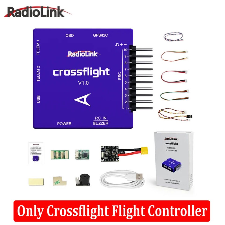 Radiolink Crossflight FPV Mini Flight Controller / OSD Module TS100 ...