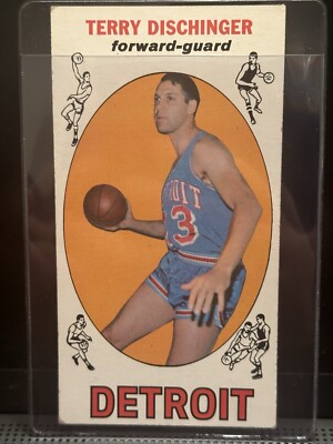 1969-70 TOPPS #33 TERRY DISCHINGER DETROIT PISTONS VG | eBay