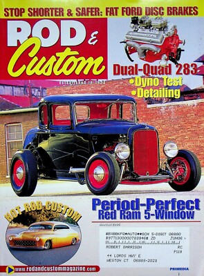 Vtg Rod & Custom Magazine March 2005 Dual Quad 283 Hot Rod Custom m1214 ...
