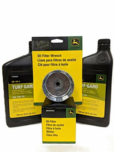 John Deere Oil Change Kit Includes Wrench - (2) Ty22029 Am107423 ...