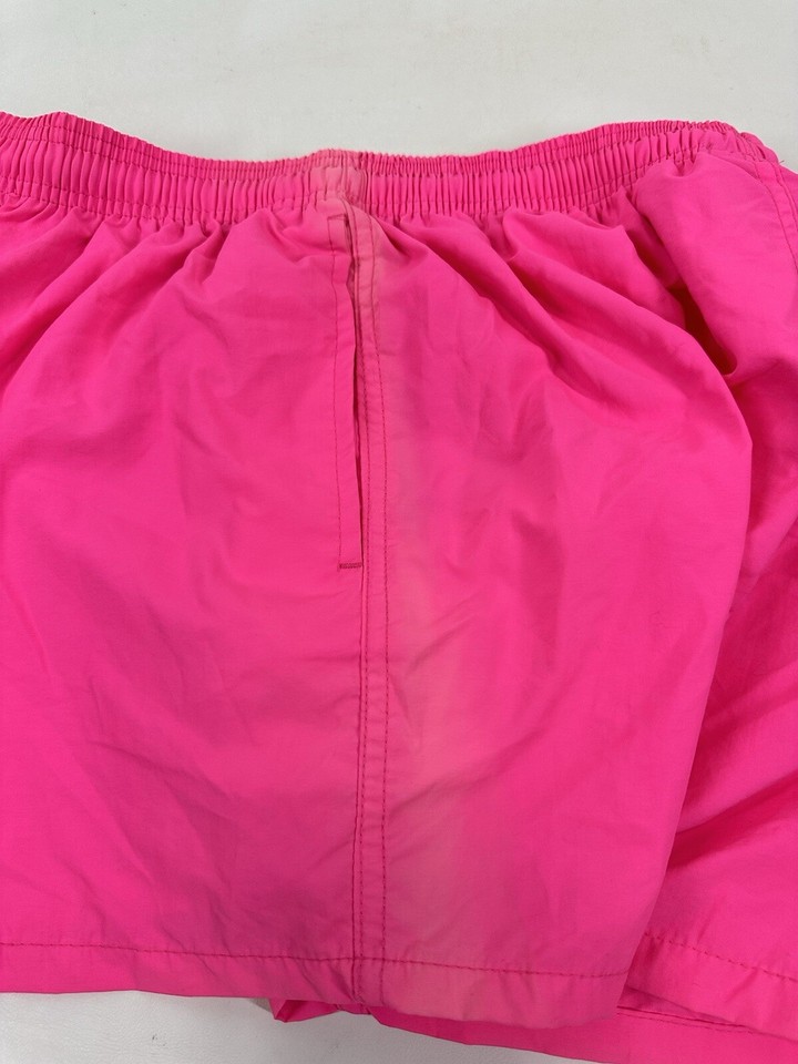 UZZI Amphibious Dive Gear Swim Trunks Nylon Shorts Hot Neon PInk XL VTG ...
