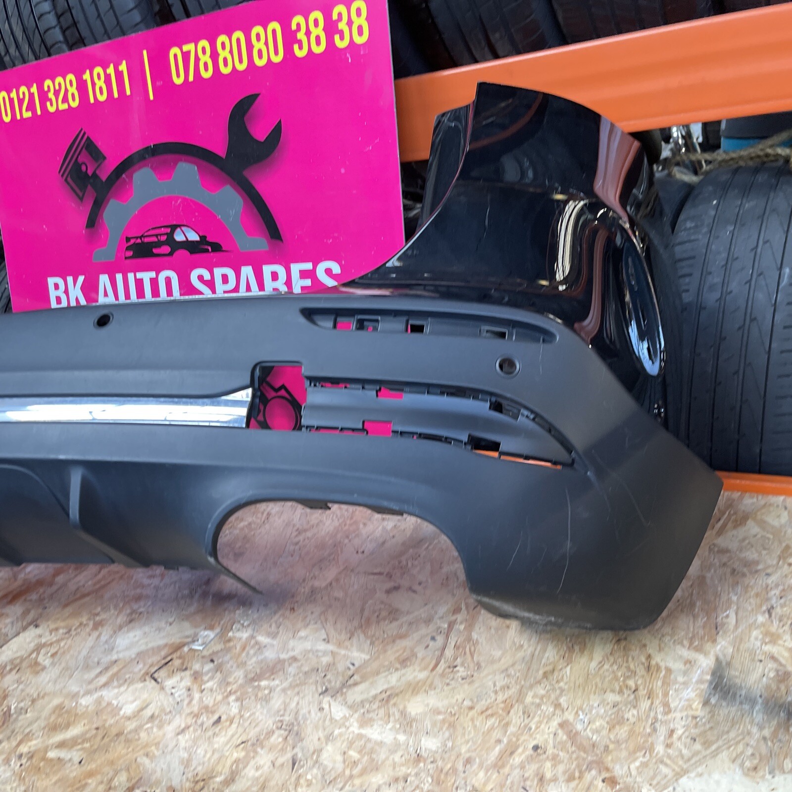 2020 2021 MERCEDES GLA AMG Line REAR BUMPER & DIFFUSER & STRIP ...