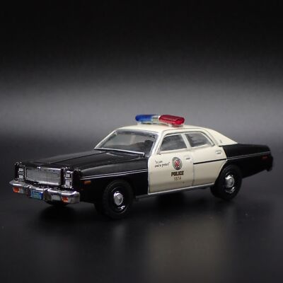 1977 77 PLYMOUTH FURY LAPD LOS ANGELES POLICE DEPT 1:64 SCALE DIECAST ...