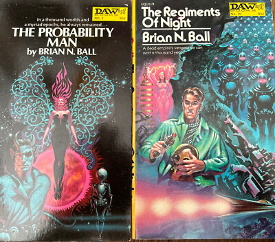 Lot De 2 Brian N Ball DAW Paperbacks 1972 Probability Man Régiments De ...