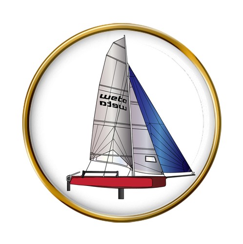 Laser Dinghy Pin Badge | eBay