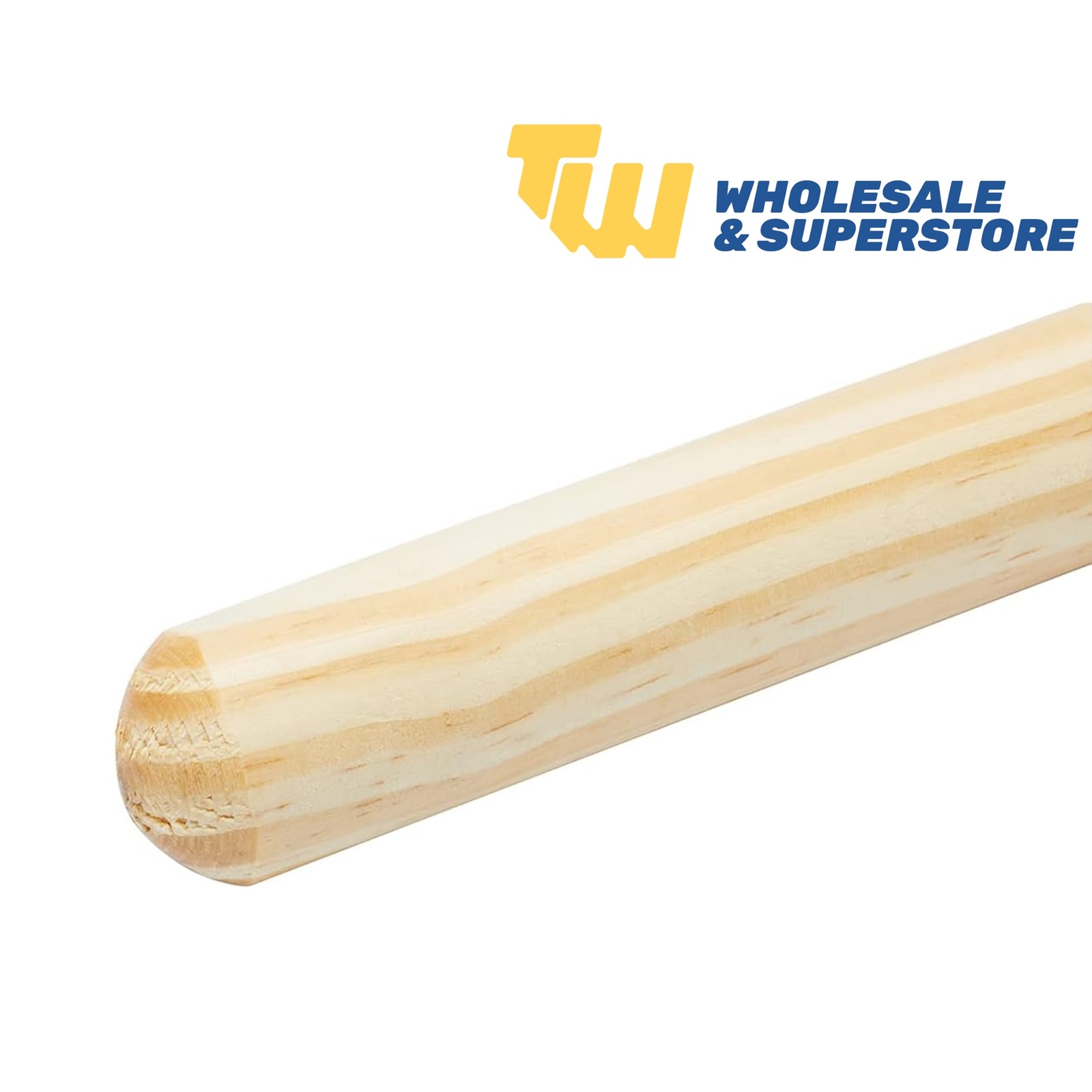 Wooden Broom Handle Shaft Brush Stale 5pc 1200mm x 23mm 4ft Wood Pole ...