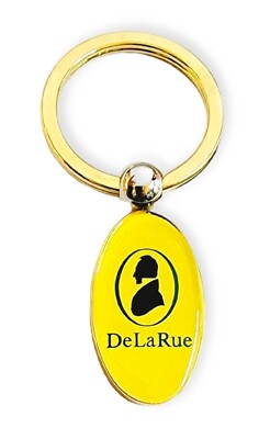 De La Rue Keychain United Kingdom Banking Company Advertising Logo ...