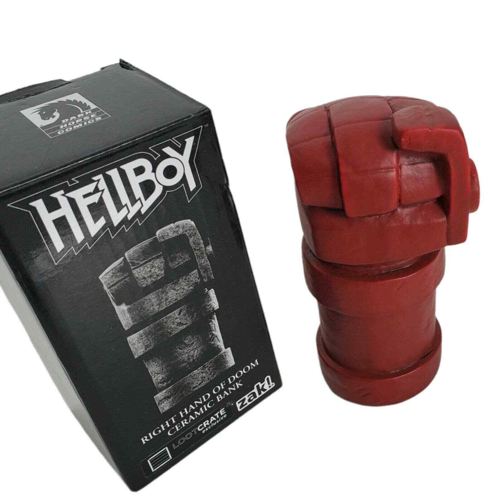 Hellboy Right Hand Of Doom Ceramic Bank Loot Crate Coin | eBay