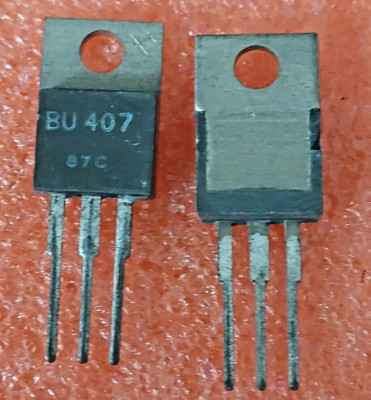 1pcs BU407 NPN SI Power Transistor 7A 150V 60 W TO220 ST M | eBay