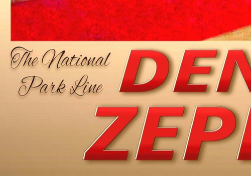 DENVER ZEPHYRS Burlington Route New Retro Railroad Train Poster Art ...